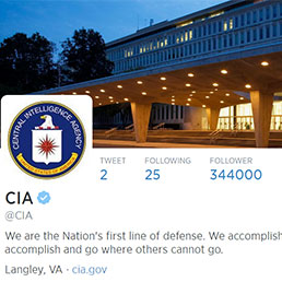 Cia 2.0. L'Intelligence debutta su Twitter, fra ironia, cloni e ...