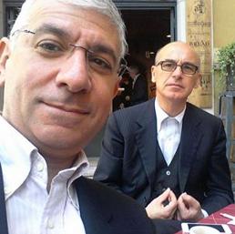 Renato Soru e Francesco Sanna