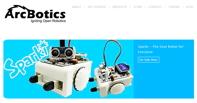 Humanoid Robot, dopo Sparki ecco Arcbotics