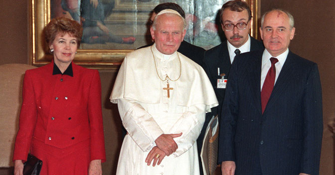 1 dicembre 1989 - Gorbacëv in Vaticano - Il Sole 24 ORE
